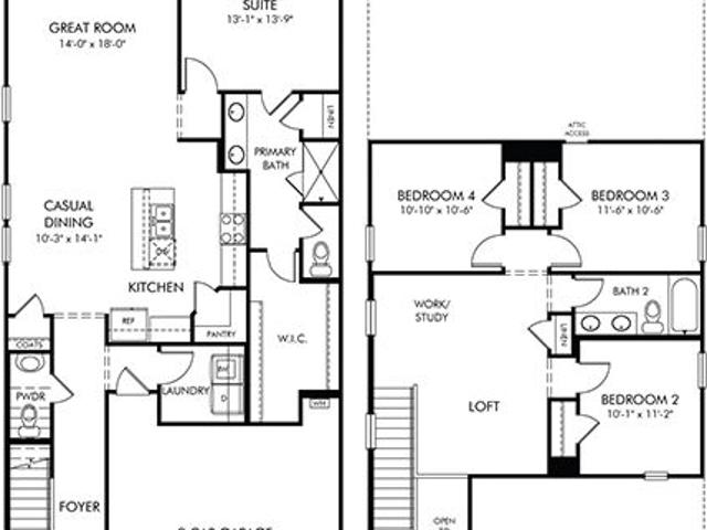 Brand New Home in Spartanburg, SC. 4 Bed, 2 Bath
