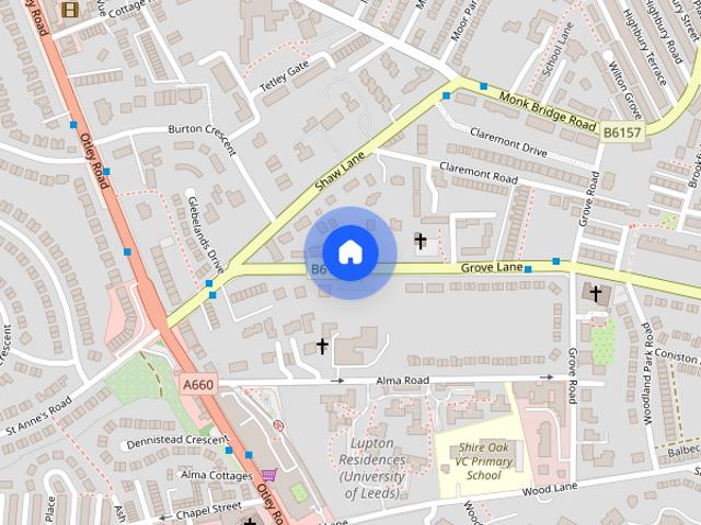 One bed apartment Headingley