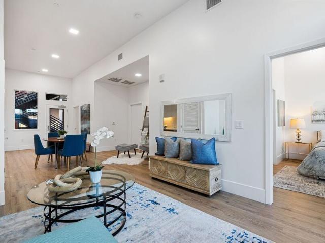 Brand new modern two bedroom. AC, laundry in unit, private patio!