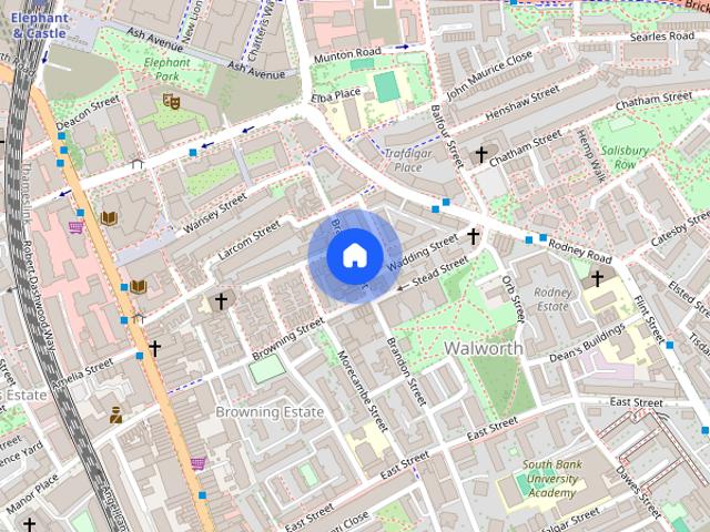 Brandon Street, Southwark, London, SE17