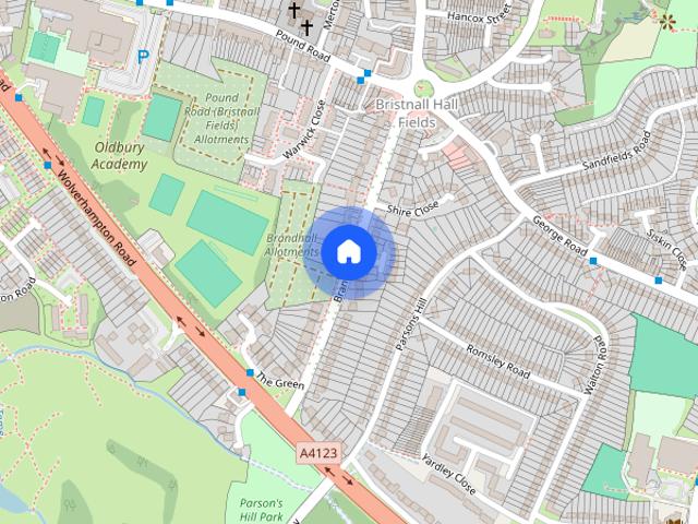 Brandhall Road, Oldbury