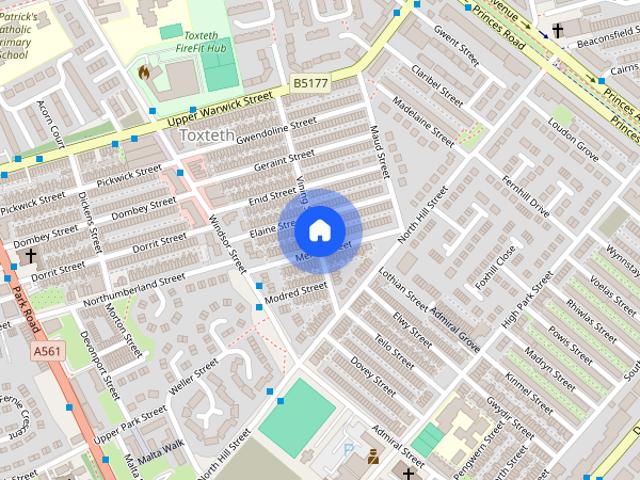Brassey Street, Liverpool, Merseyside, L8