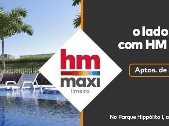 Breve Lançamento Hm Maxi Limeira, Apartamentos de 65m2 a 82m2, 2 e 3 Dormitórios, 1 Suíte, Varanda G