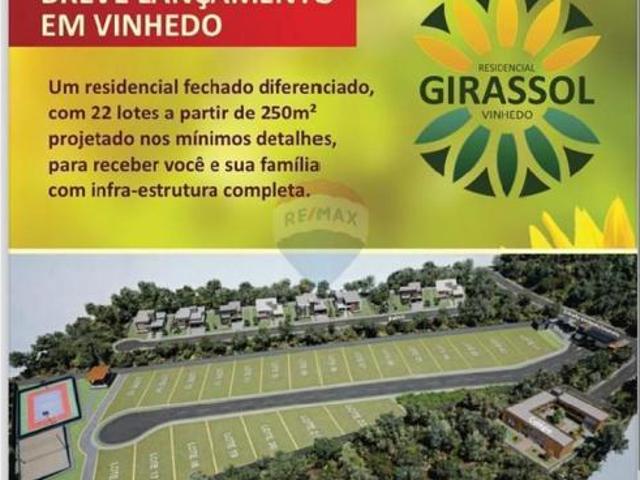 Breve lançamento. Terrenos no Residencial Girassol Vinhedo