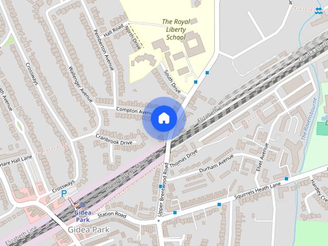 Brent Court, Compton Avenue, RM2