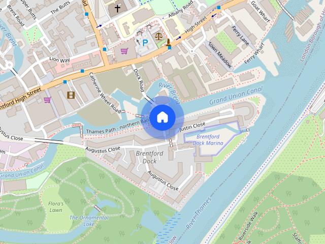 Brentford Dock, Brentford