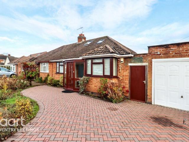 Brentwood Avenue, COVENTRY 3 bed bungalow to rent £1,395 pcm £322 pw