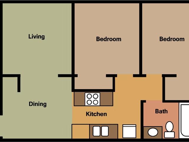 Brentwood Estates 2 Bedroom Apartment for Rent at 318 17th St Nw, East Grand Forks, MN 56721