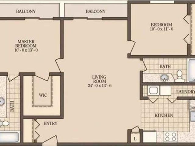 Britannia Commons 1 Bedroom Apartment for Rent at 234 Sherman Ave, Meriden, CT 06450