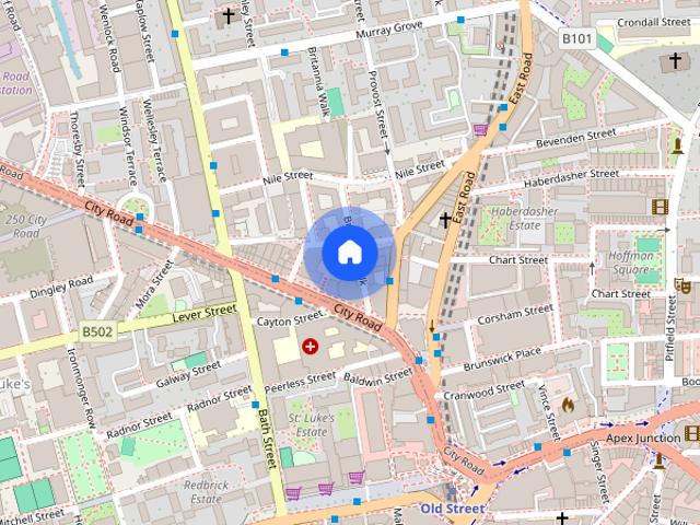 Britannia Walk, Islington, London, N1