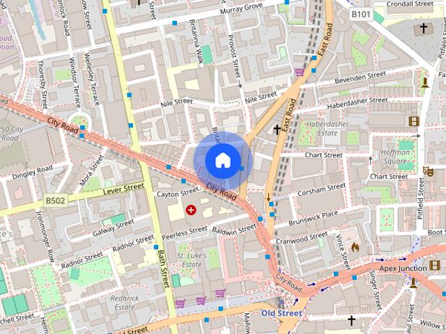 Britannia Walk, Islington, London, N1