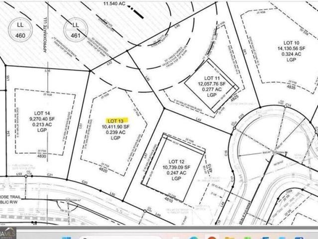 Briar Rose Trl, Cumming, Plot For Sale