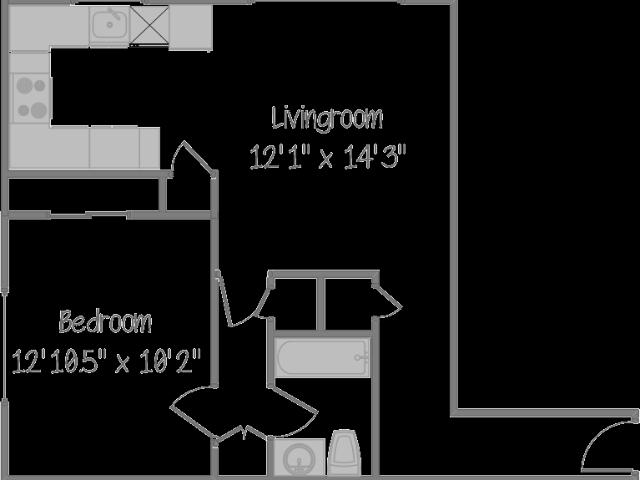 Brick & Mortar 1 Bedroom Apartment for Rent at 520 520 & 524 NE 112th St Seattle, WA 98125 Lake City