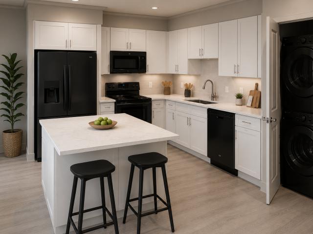 Brick Row 1 Bedroom Apartment for Rent at 613 E Michigan Ave, Lansing, MI 48912 The Stadium District