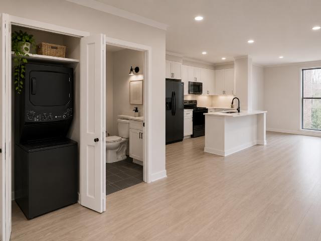 Brick Row Studio Apartment for Rent at 613 E Michigan Ave, Lansing, MI 48912 The Stadium District