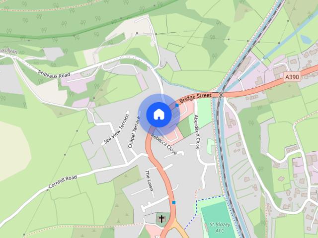 Bridge Street, St. Blazey, Par
