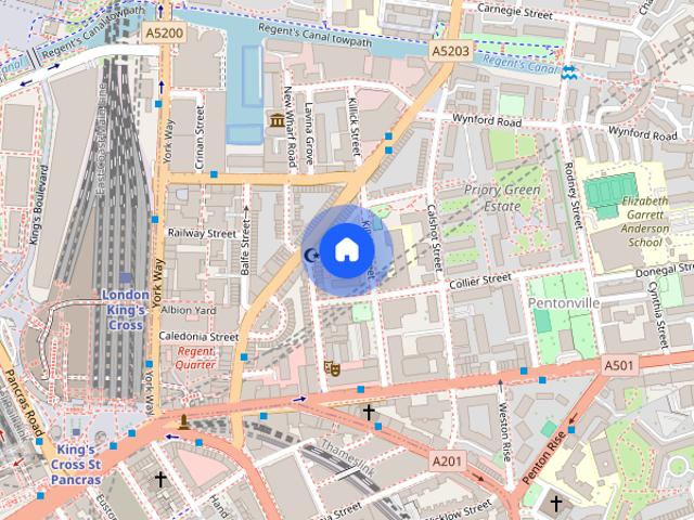 Bridgeman Road, Kings Cross, Euston, Islington, London, London