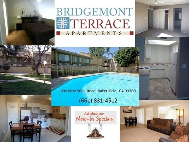 Bridgemont Terrace Apartments 1 Bedroom Apartment for Rent at 800 New Stine Rd, Bakersfield, CA 93309