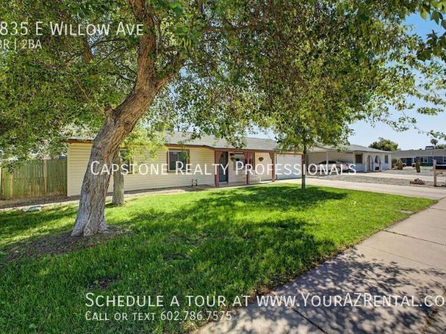 Bright 3BR Phoenix Home with AC Sunroom & Private Backyard Oasis!