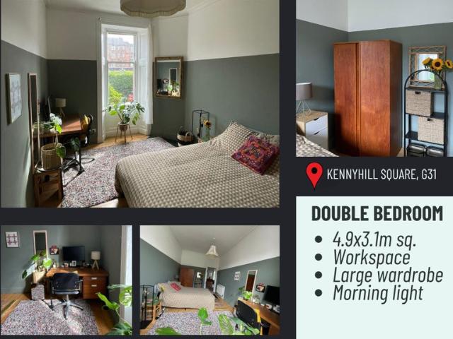 Bright, characterful 2 bed to rent in Dennistoun