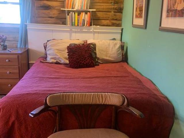 Bright Furnished Room in Woodsy 3 Story Log Home