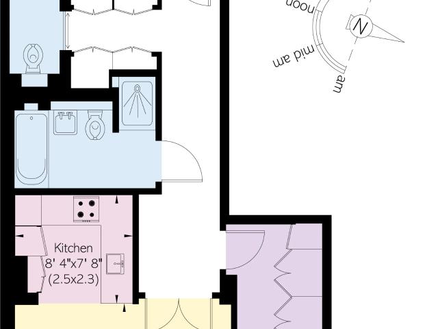 Bright one bedroom apartment with lift access in a prime Mayfair location