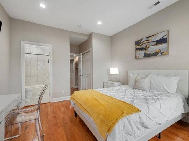 Bright, modern private room