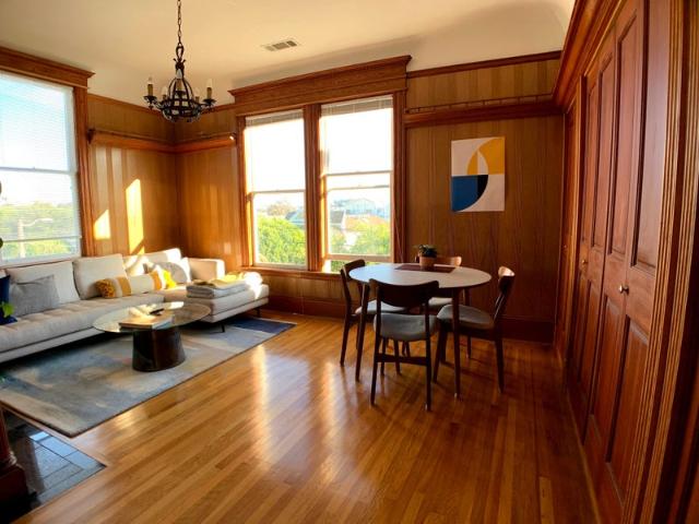 Bright Top Floor Noe Valley Bedroom in a Shared O