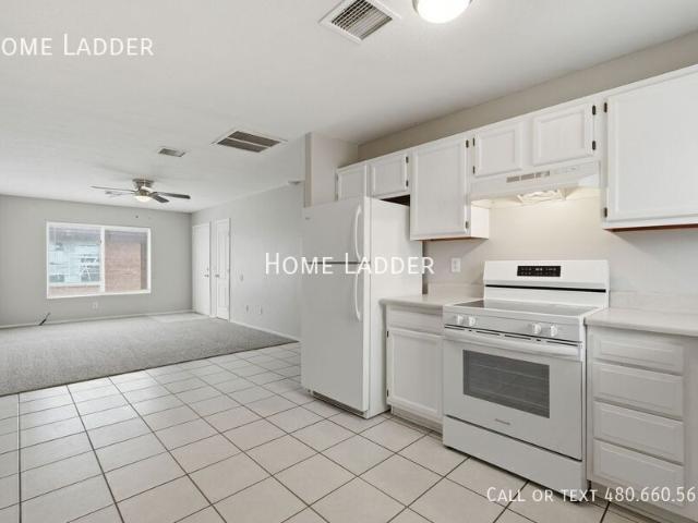 Bright two bedroom, one bath apartment