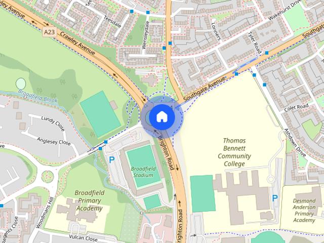 Brighton Road, Southgate, RH10