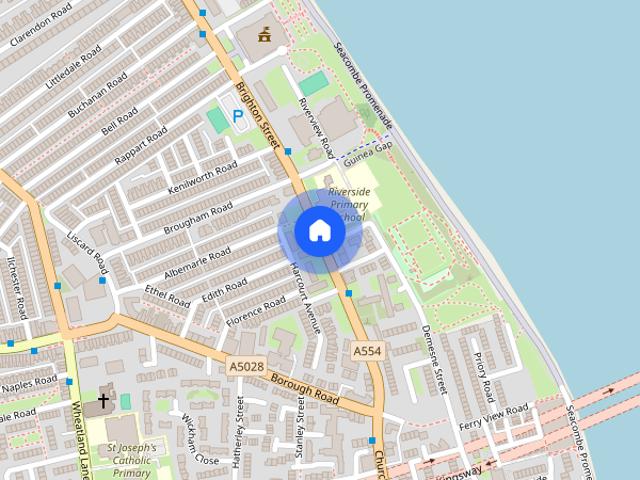 Brighton Street, Wallasey, Merseyside, CH44