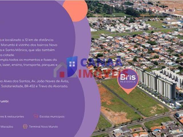 BRIS Residence | 59m² com suíte, sacada, elevador e lazer completo — um dos maiores apartamentos da
