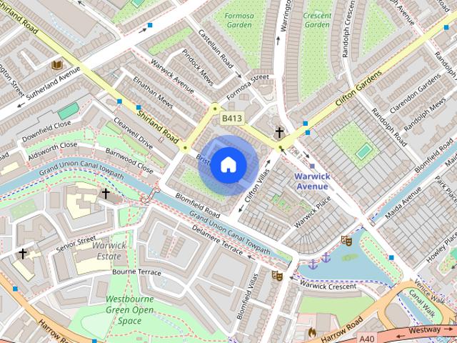 Bristol Gardens Little Venice London W9