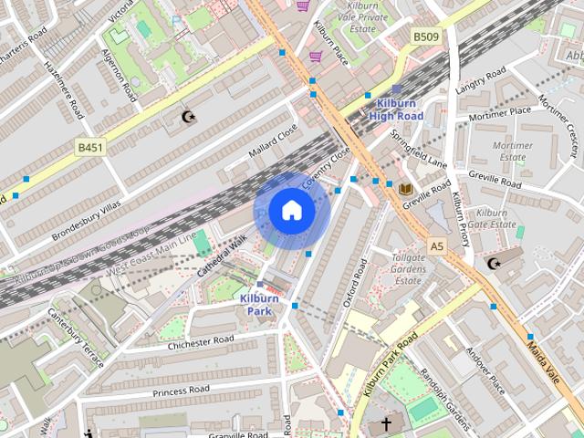 Bristol Walk, Kilburn, London, NW6
