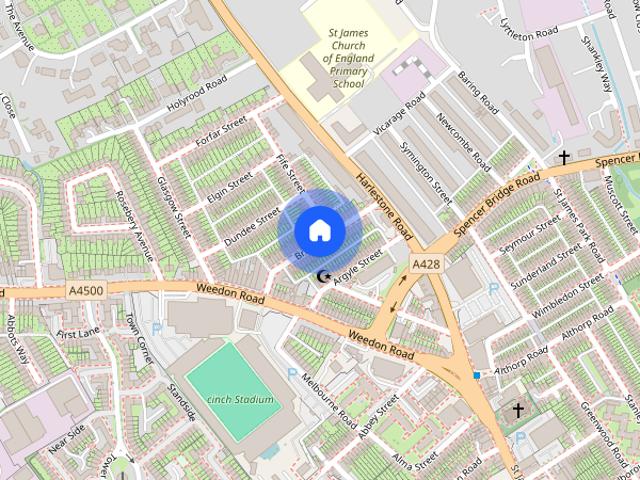 Bruce St, Northampton, NN5