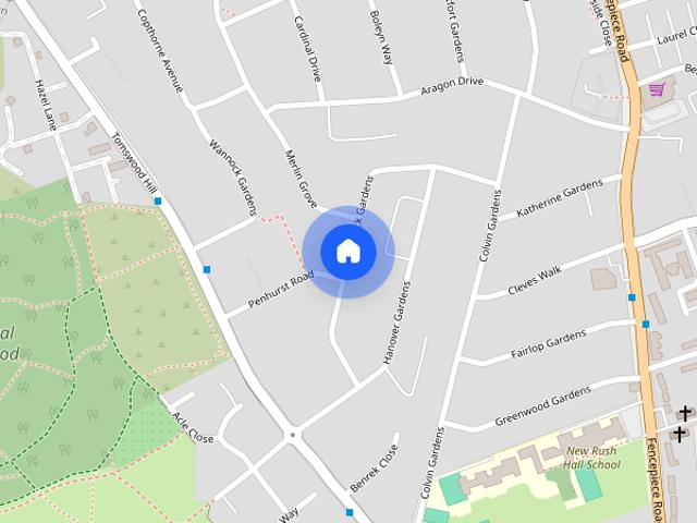 Brunswick Gardens, Hainault, Ilford, Redbridge