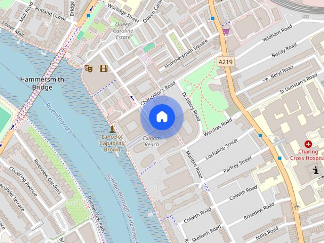 Brunswick House, Parrs Way, Fulham Reach, London, W6