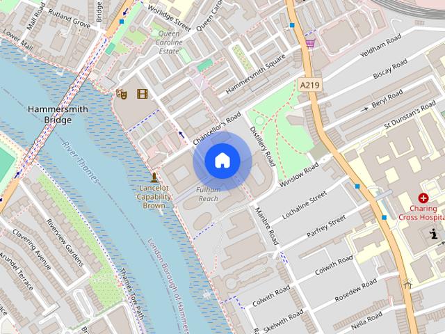 Brunswick House, Parr's Way, Hammersmith And Fulham, London