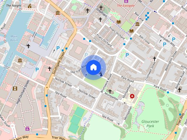 Brunswick Square, Gloucester, Gloucestershire, GL1
