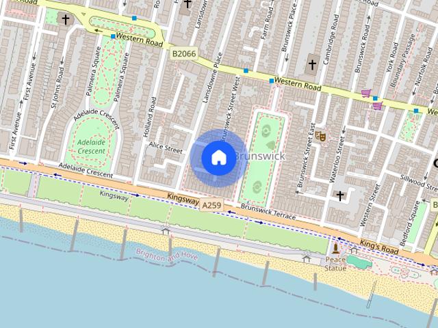 Brunswick Square, Hove, BN3 1EF