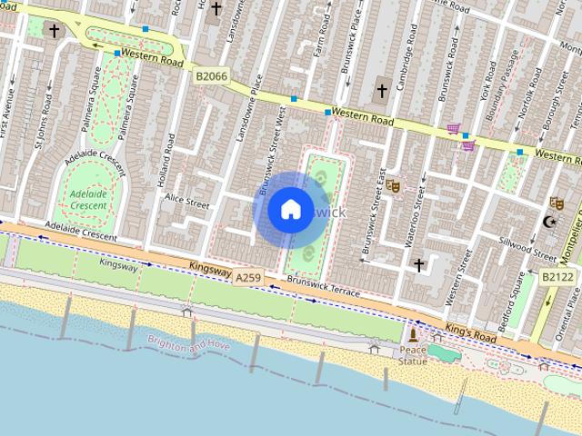 Brunswick Square Hove BN3