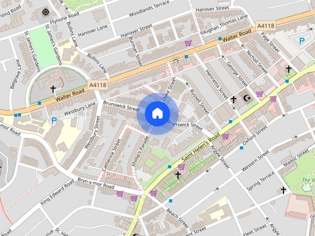 Brunswick Street, Swansea, SA1