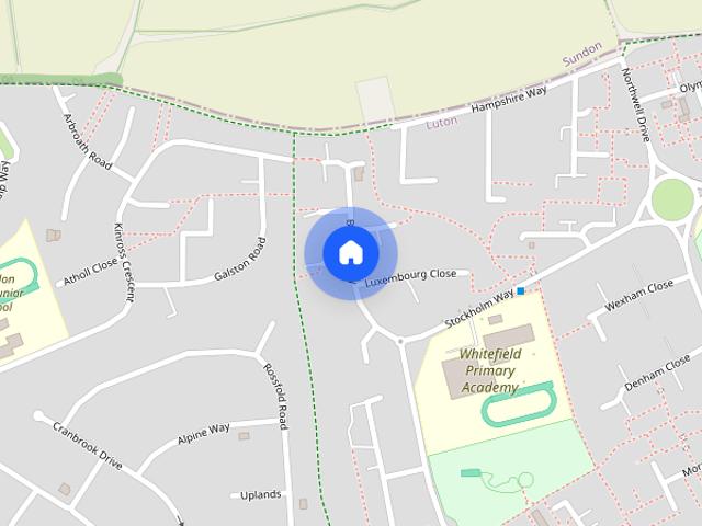 Brussels Way, Luton, Bedfordshire, LU3