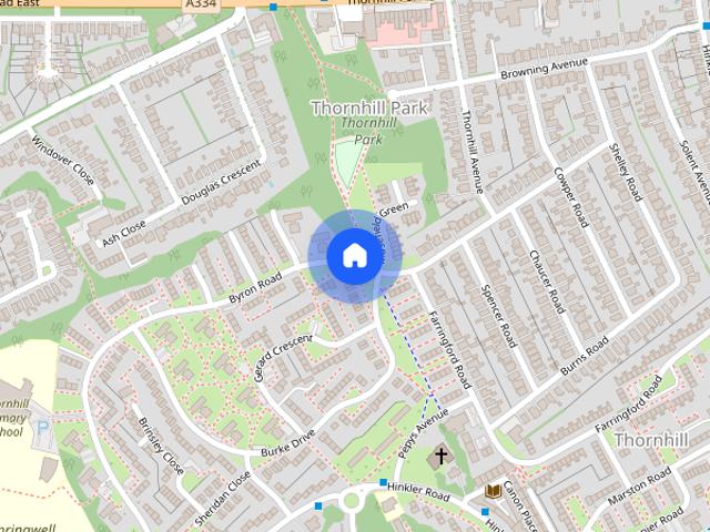 Bryon Road, southampton, Hampshire
