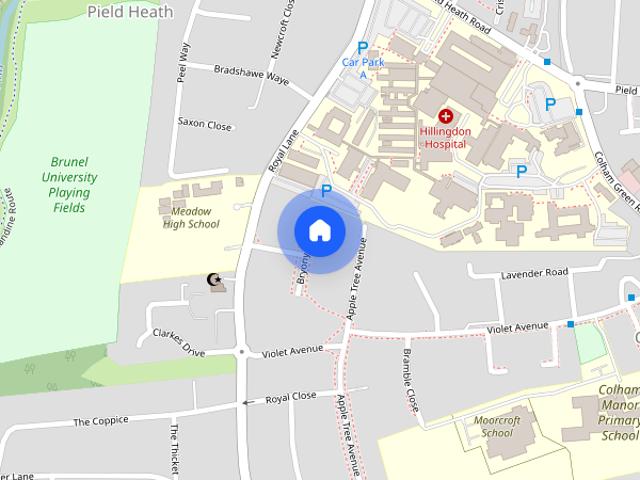 Bryony Close, Uxbridge