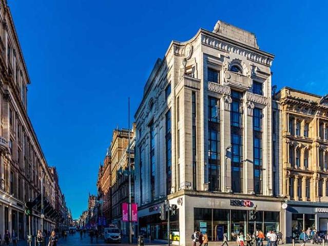 Buchanan Street, Glasgow, G1 1 bed flat to rent £1,195 pcm £276 pw