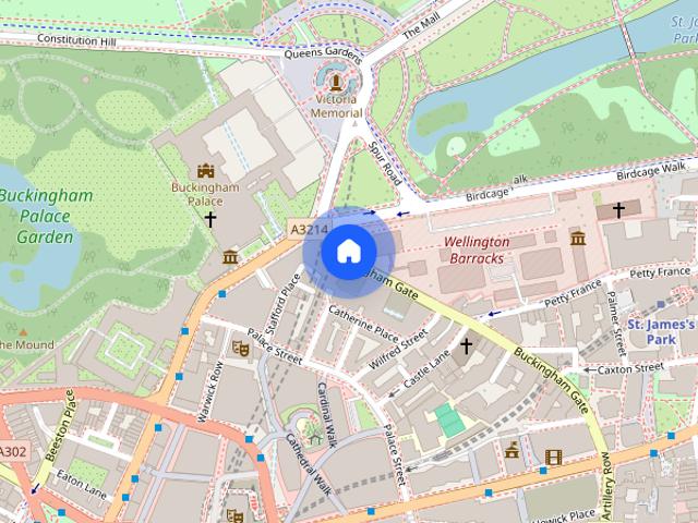 Buckingham Gate, St. James's Park, Westminster, London, SW1E