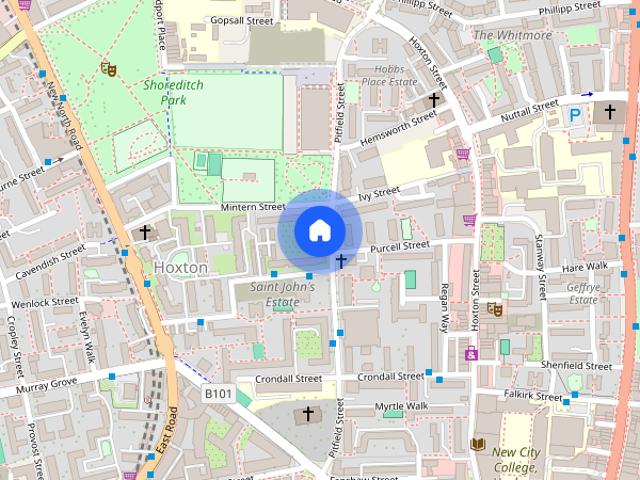 Buckland Court, Buckland Street, Old Street, N1