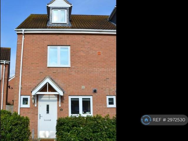 Bullen Close, Longstanton, Cambridge. 3 bed end of terrace house to rent £1,675 pcm £387 pw