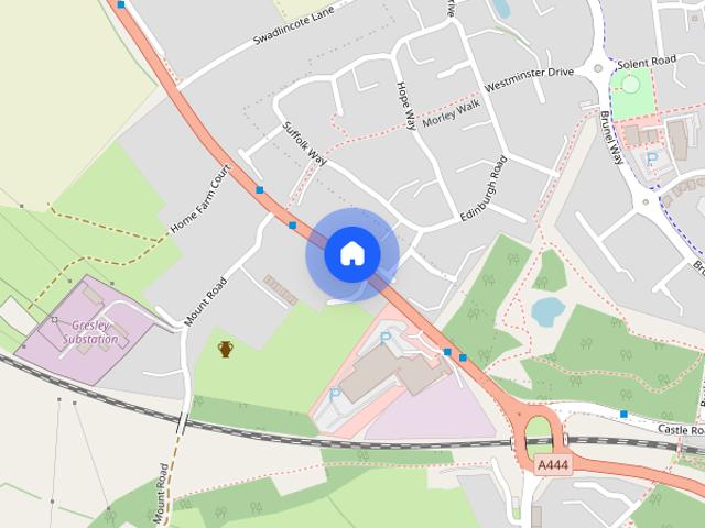 Burton Road, Castle Gresley, Swadlincote, Derbyshire, DE11